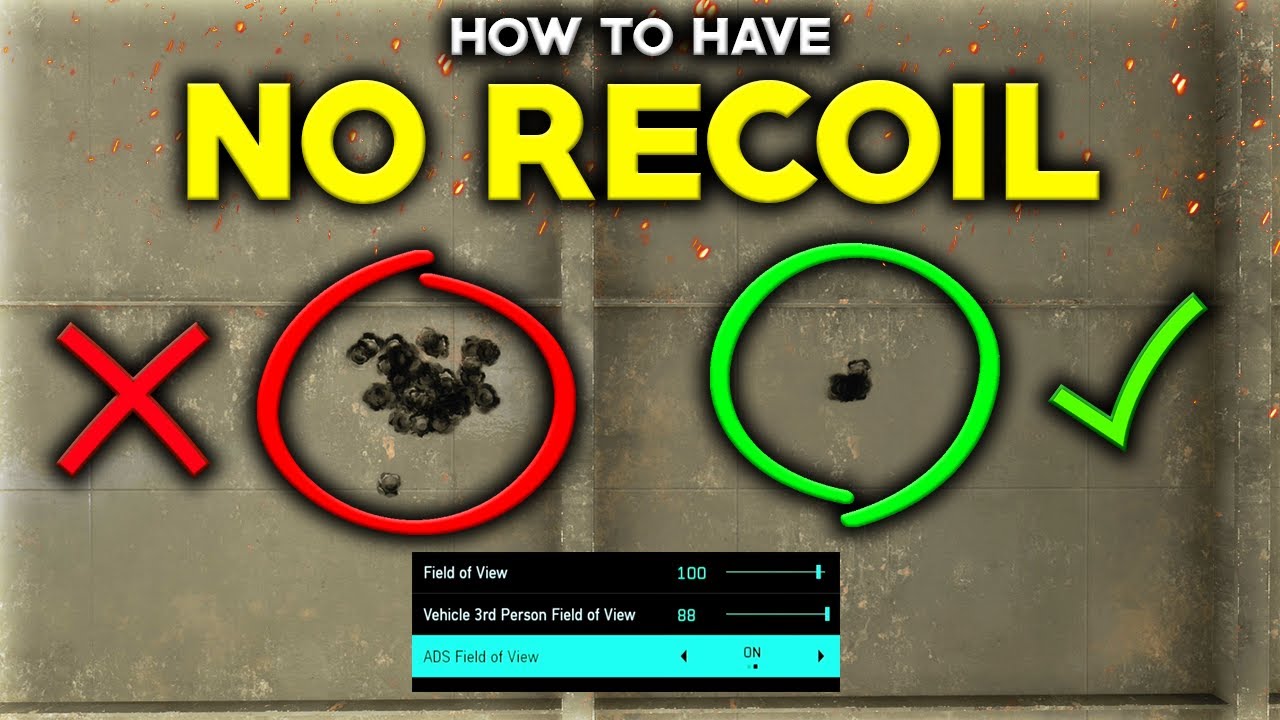How To Have NO RECOIL in Season 2 Battlefield 2042 - YouTube
