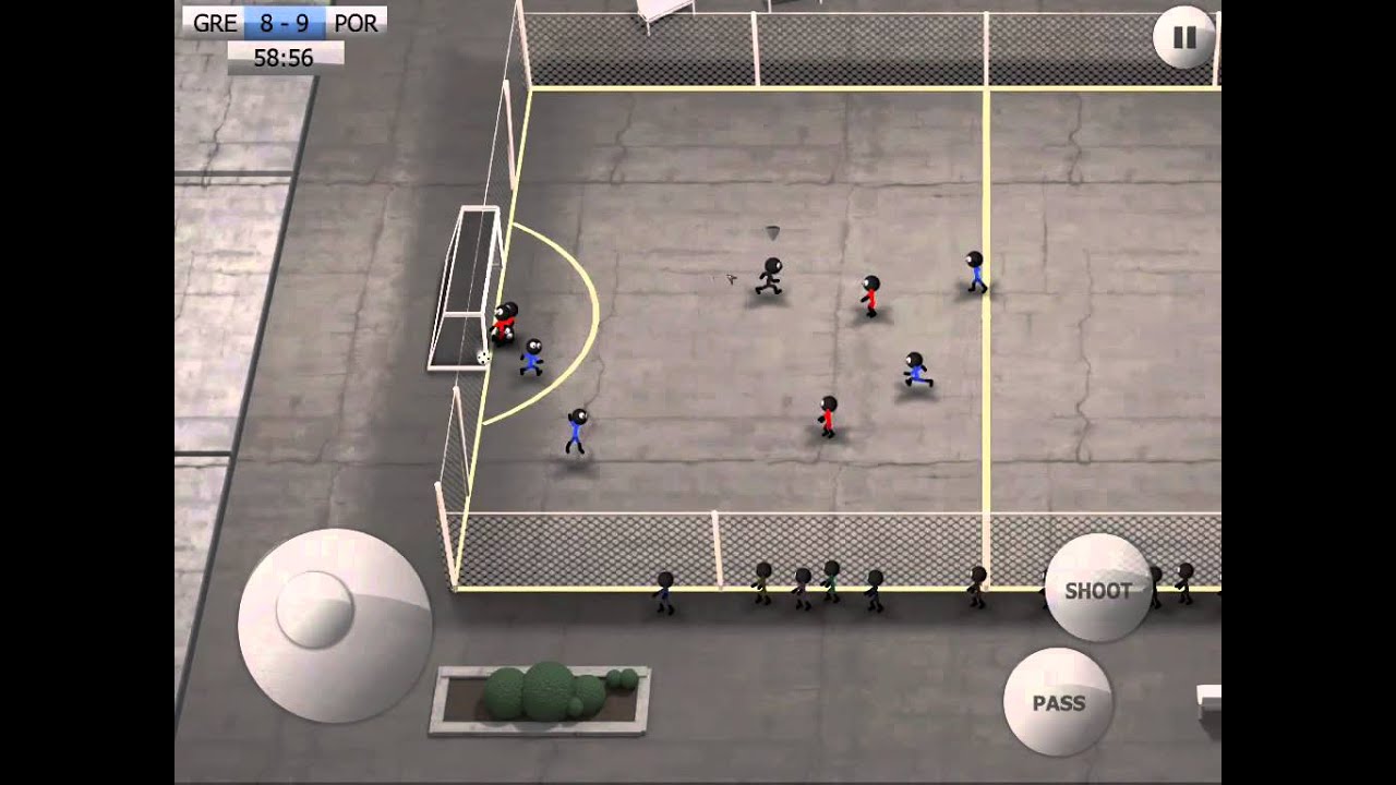 [Stickman Soccer] Goal kipper goal - YouTube