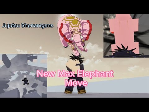 New Max Elephant update [Jujutsu Shenanigans] #jjs #megumi #update ...