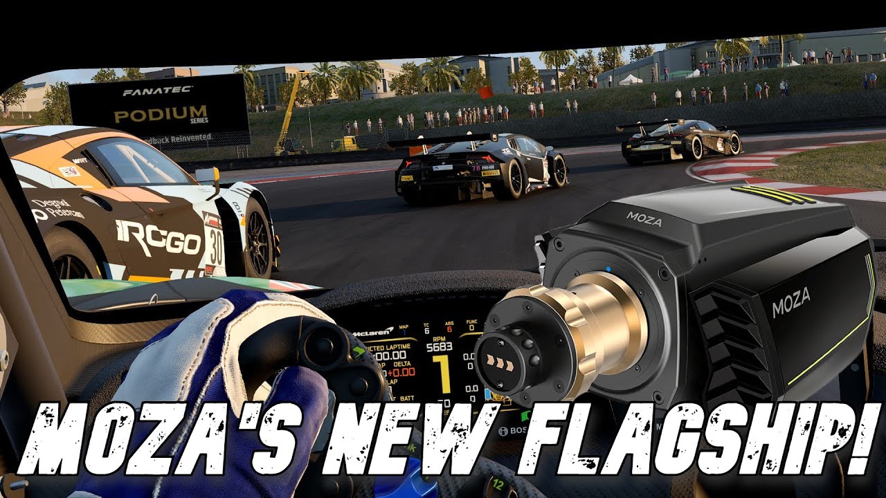 Test Driving MOZA's High-Powered (and Cheaper!) R21 Wheelbase - YouTube