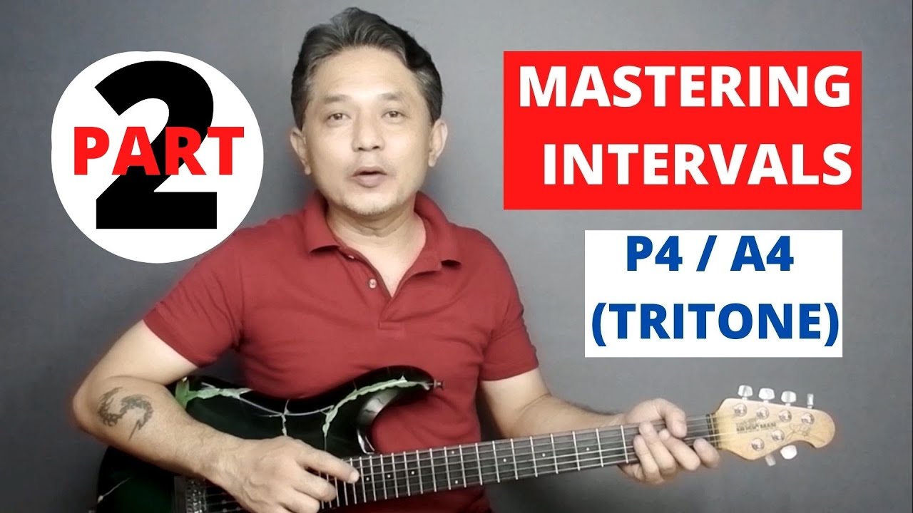 2 Mastering Intervals Perfect 4th and Augmented 4TH (Tritone) - YouTube