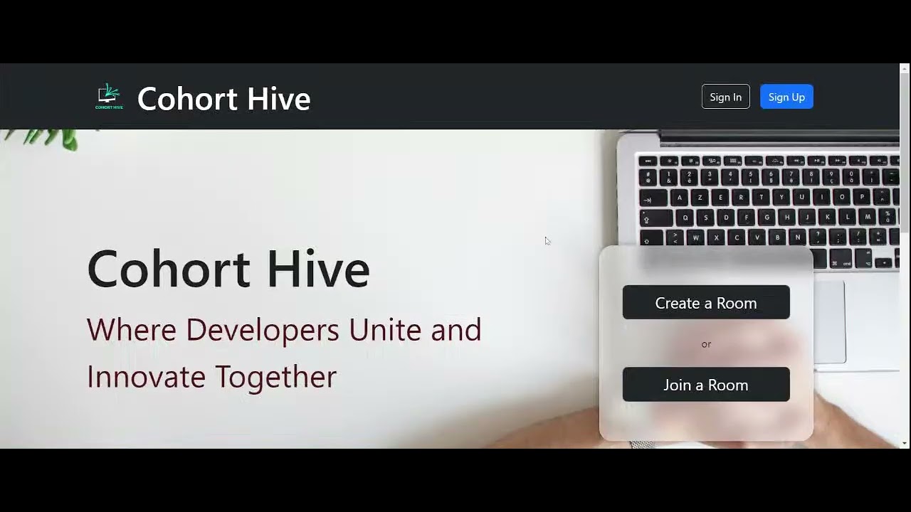 Cohort Hive : Collaborative Website - YouTube
