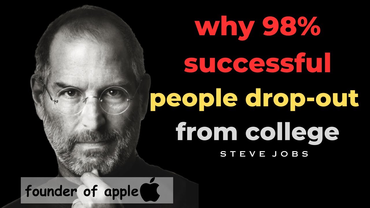 WHY 98% SUCCESSFUL PEOPLE DROPOUT FROM COLLEGE Best Motivational video ...