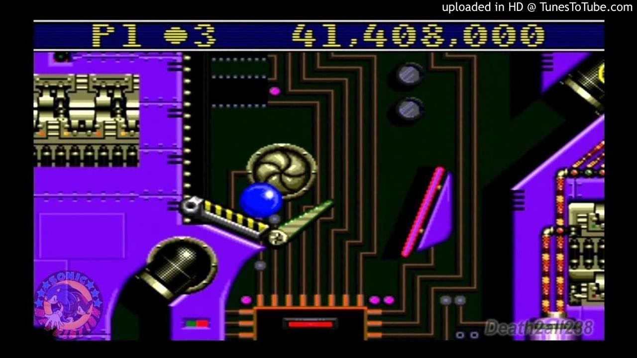 Sonic Spinball The Machine Remastered - YouTube