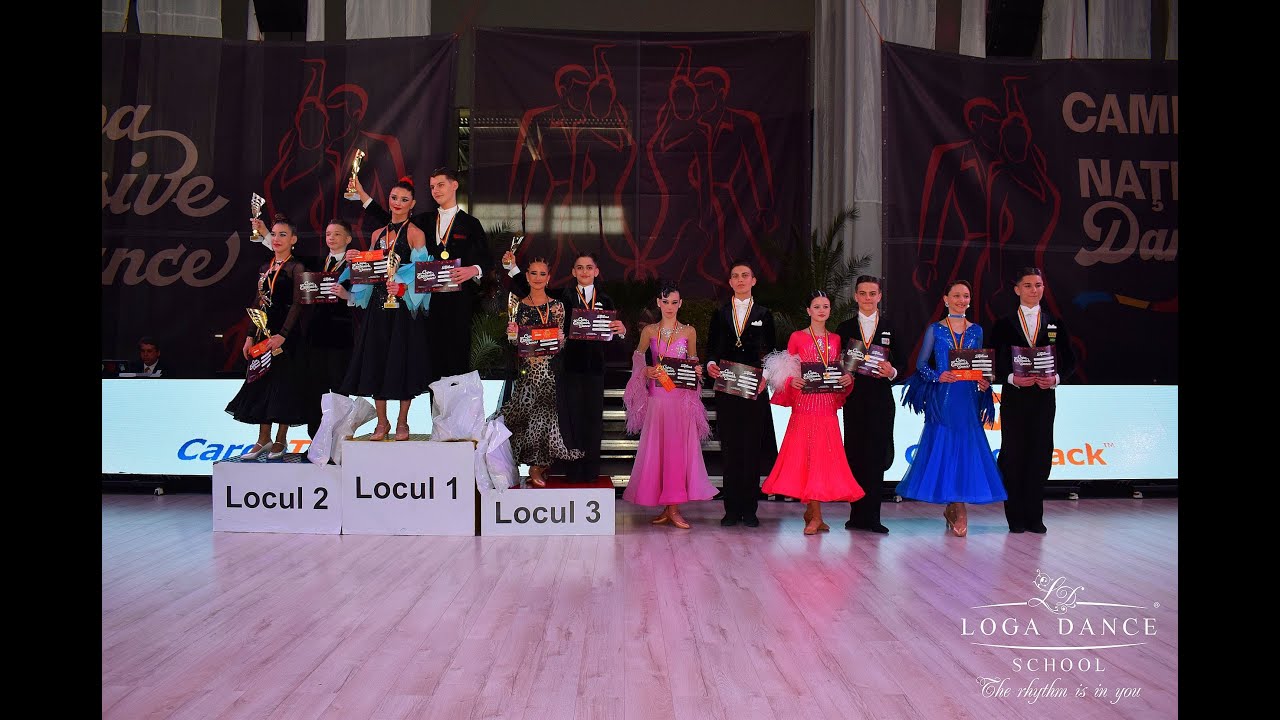 Loga Dance School la Cupa Exclusive - Open Basic Standard (14-15 ani) - Ballroom Dancing - YouTube