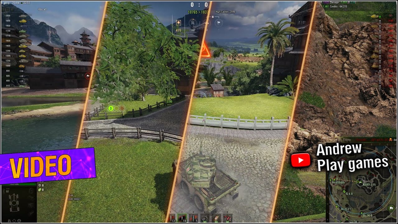 World of Tanks - FSV Scheme A on Pearl River - YouTube
