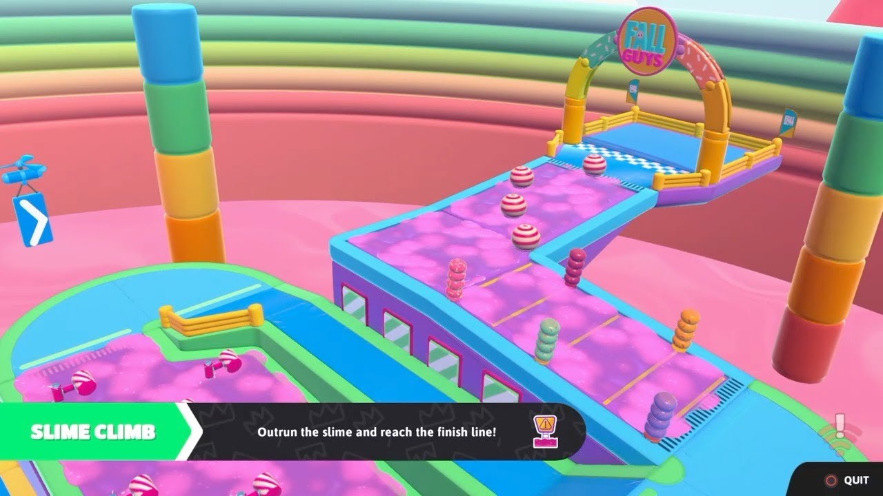 Fall Guys - Slime Climb Time Crown 2 (PS4 Gameplay @RealCoolGamez ...