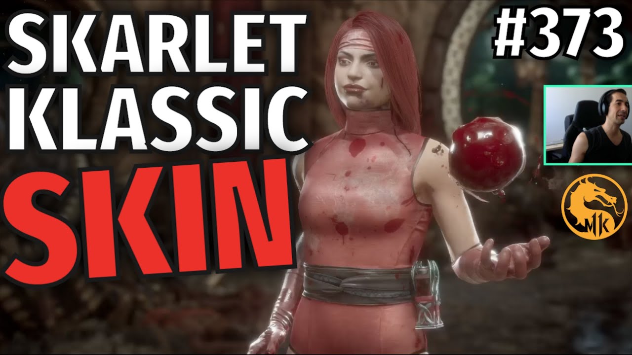 Mortal Kombat 11: SCARLET KLASSIC SKIN #373 - YouTube