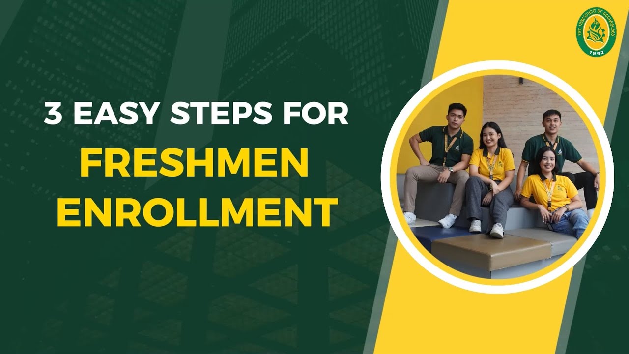 #TAMbayanTV: 3 Easy Steps for Freshmen Enrollment at FEU Tech - YouTube