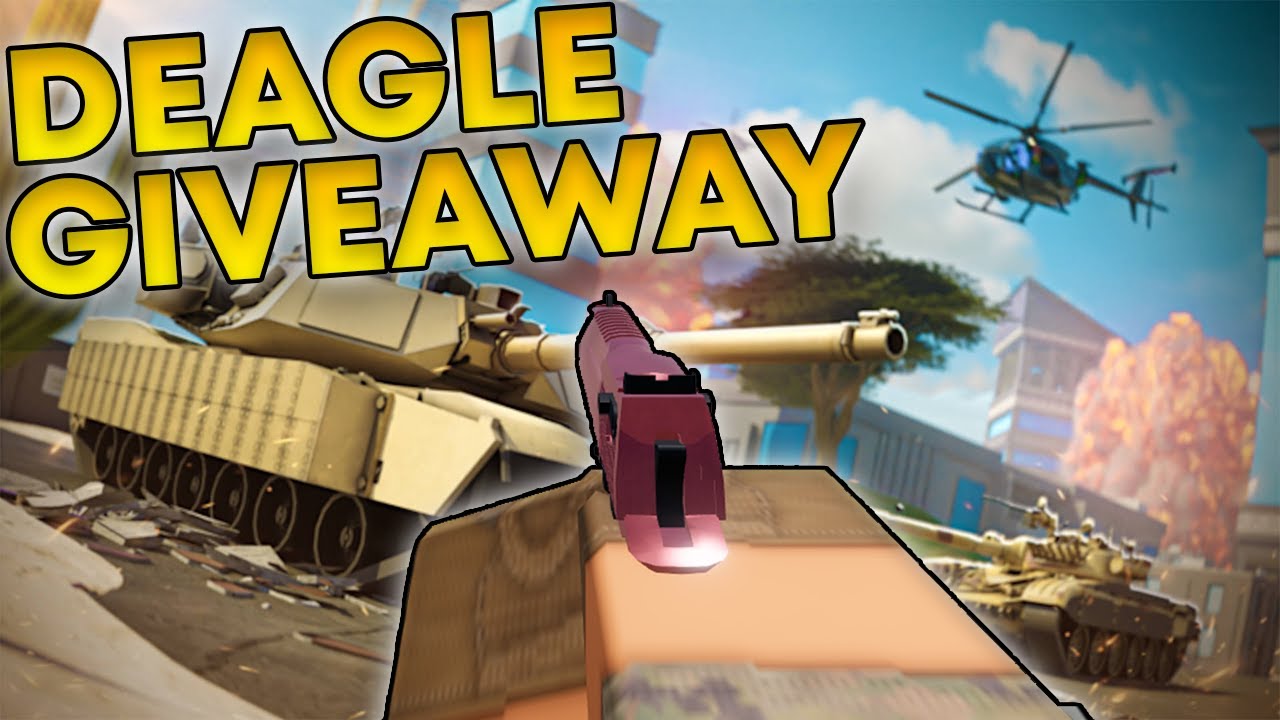 This Pistol is a MUST HAVE in Roblox War Tycoon | Desert Eagle Giveaway ...