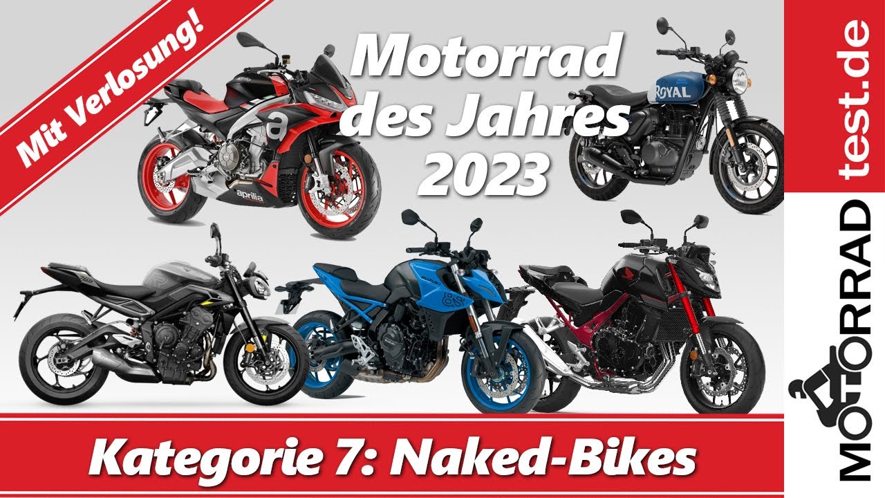 Wahl zum Motorrad des Jahres 2023 & Verlosung | KATEGORIE 7: NAKED ...