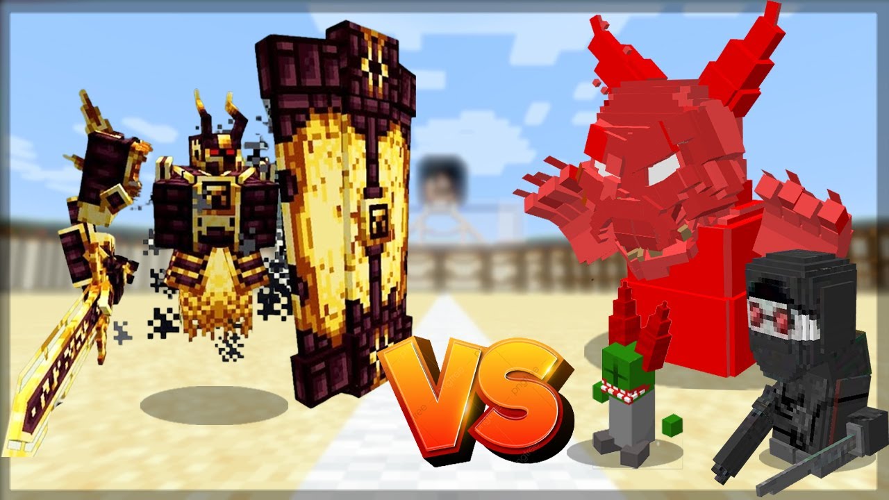 Minecraft: IGNIS VS MADNESS COMBAT ! - BATALHA DE MOBS - YouTube