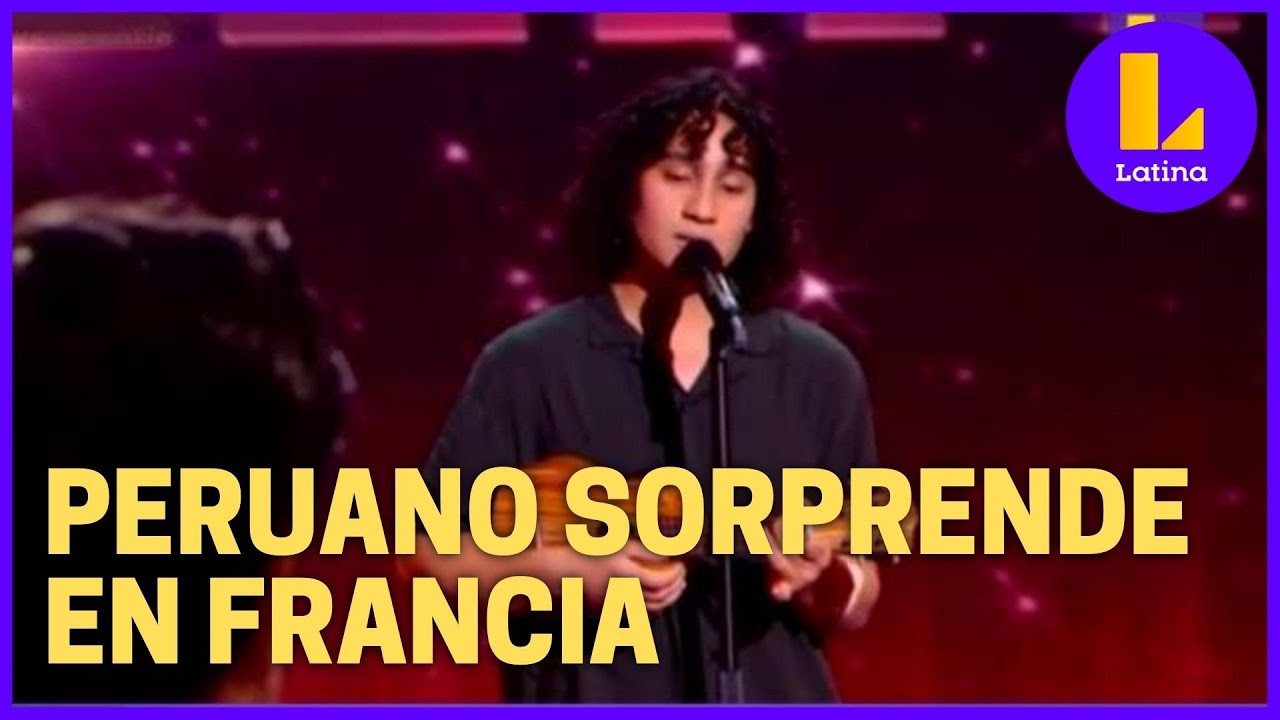 Peruano sorprende en concurso de talentos de Francia - YouTube