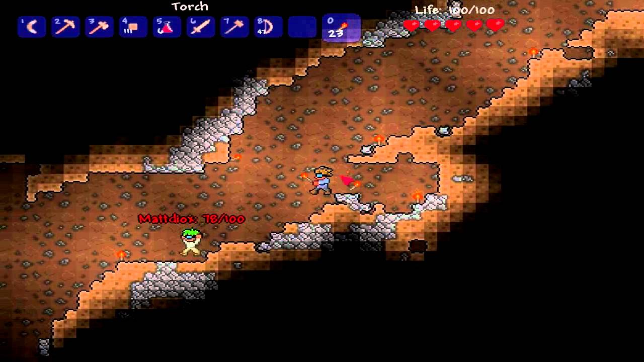 Let's Play Some Terraria Ep.6: Cave Exploring - YouTube