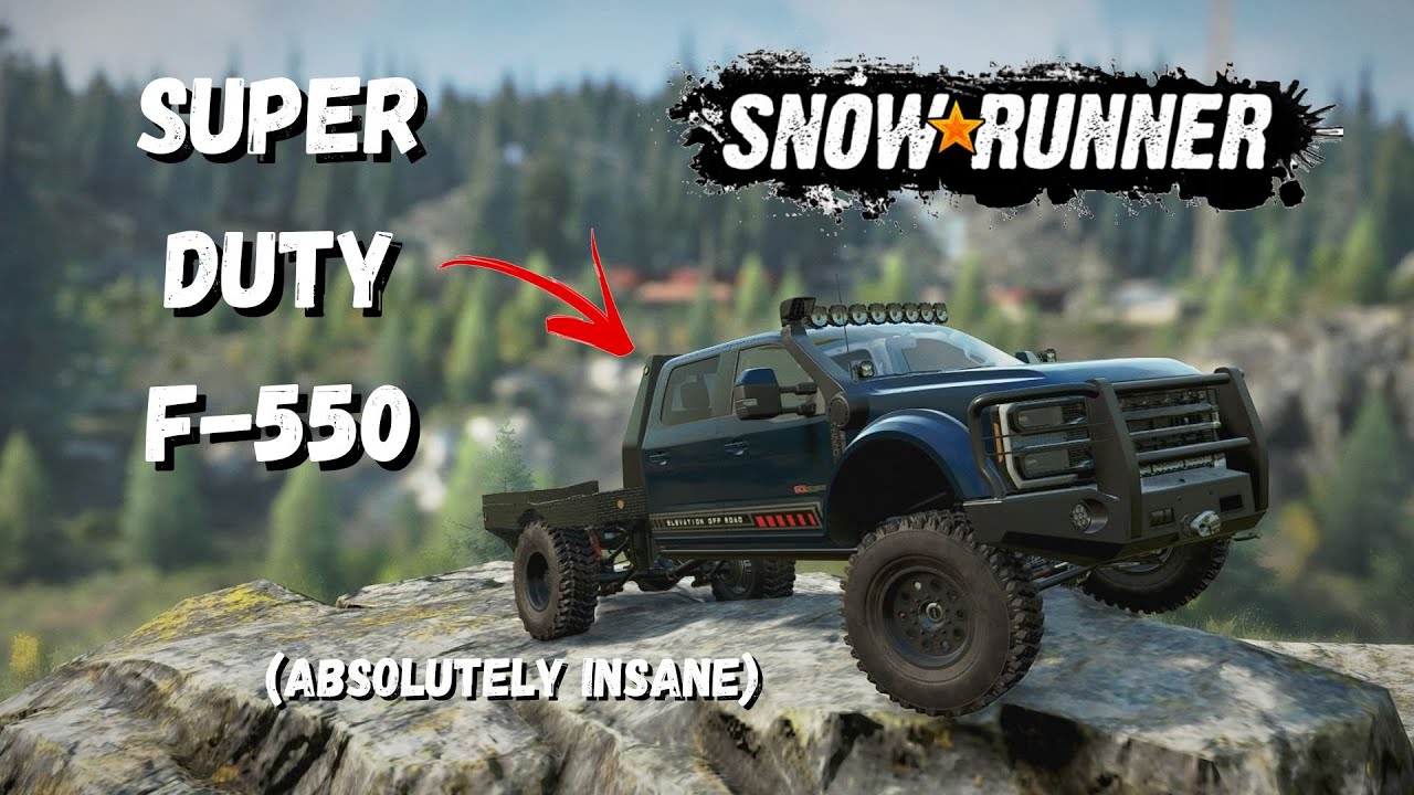 SnowRunner Mods | New Super HD-550 Elevation Mod (Insanely Detailed) - YouTube