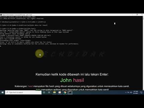 Mudah Saja Pecahkan Password RAR atau ZIP (INI CARANYA)