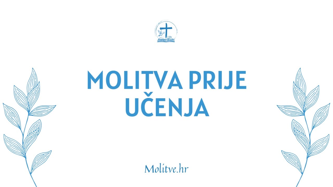 Molitva prije učenja: Ovako se moli za odlične rezultate - Molitve.hr ...