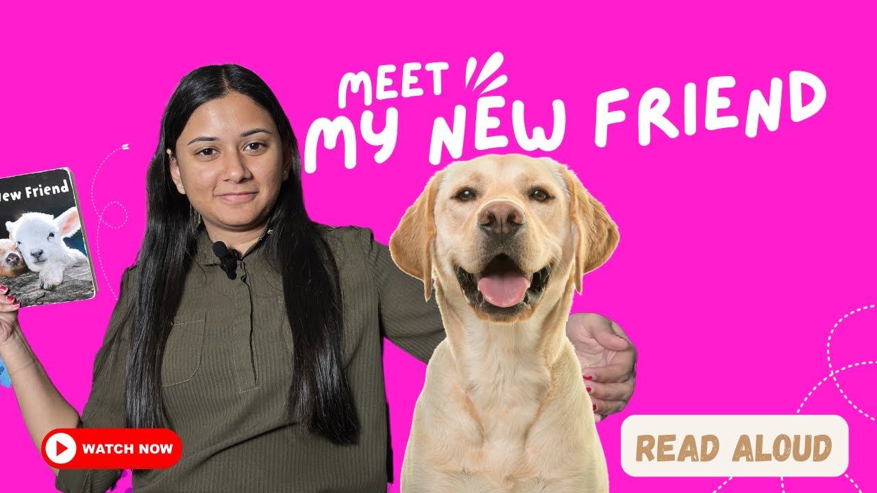 My New Friend 👥 - Book read aloud - YouTube