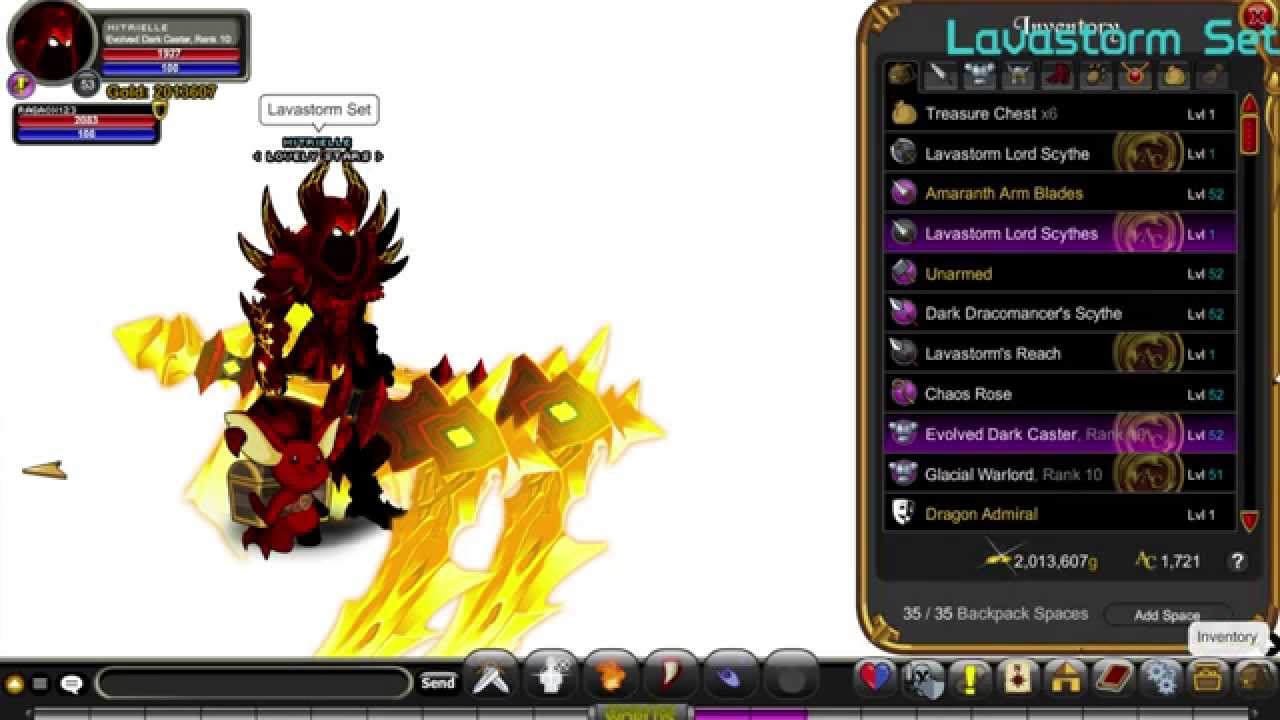 AQW - Lavastorm Set - YouTube