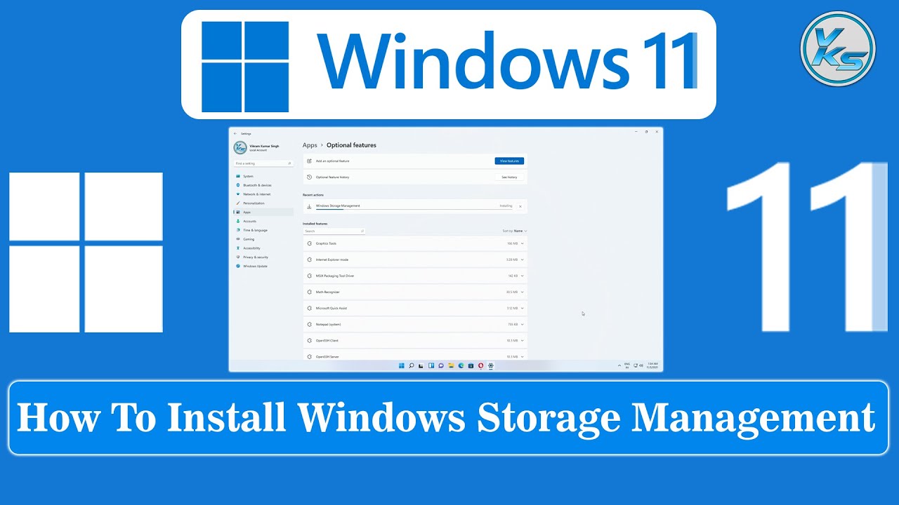 How To Install Windows Storage Management in Windows 11 - YouTube