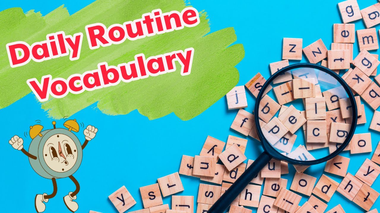 Daily Routine Vocabulary! - YouTube
