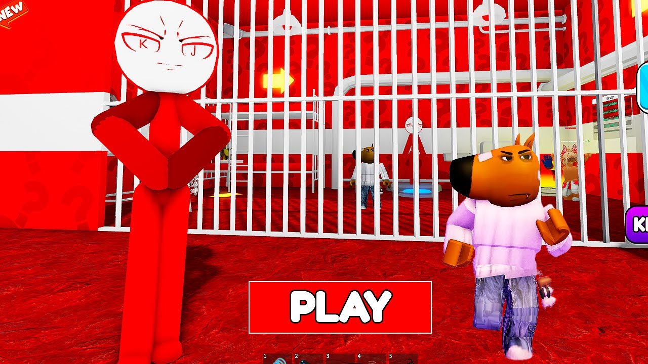 KJ STICKMAN PRISON RUN OBBY ROBLOX - YouTube