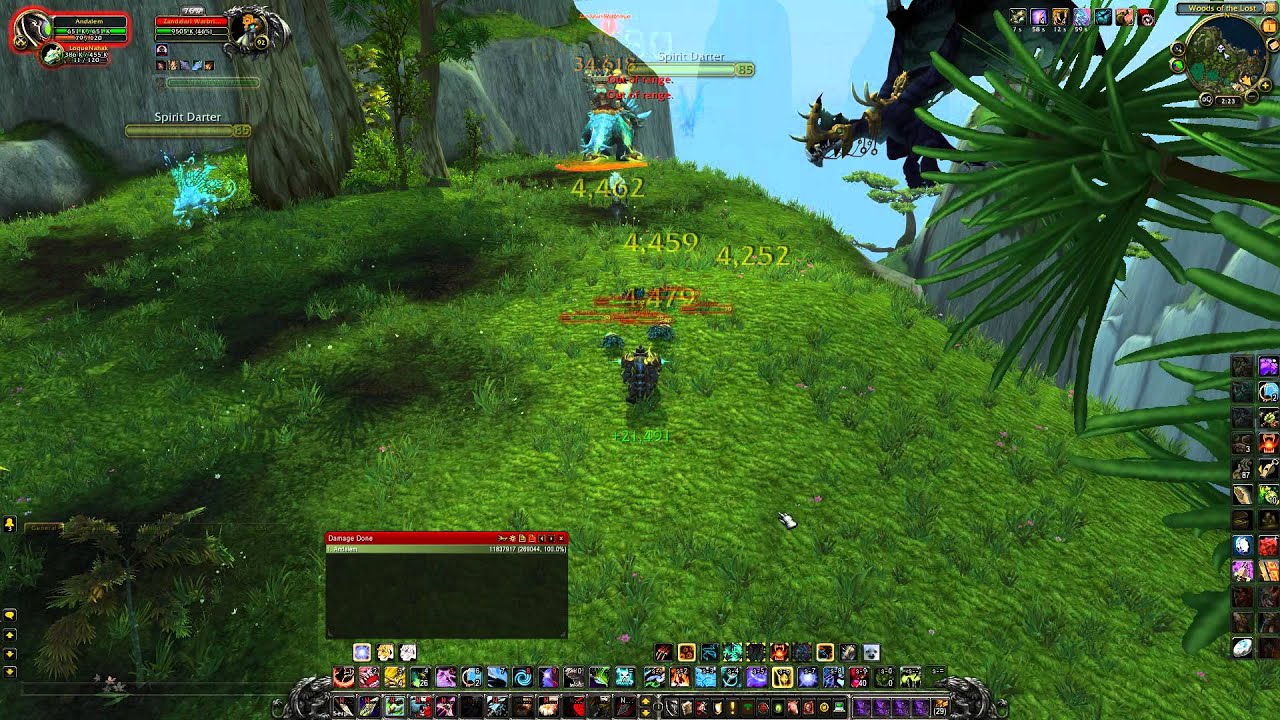 World Of Warcraft Zandalari Warbringer The Jade Forest - YouTube