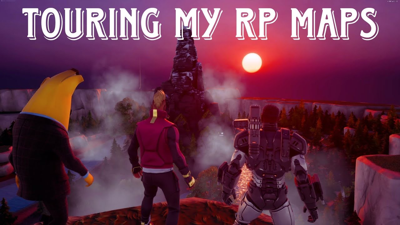 TOURING MY RP MAPS - YouTube