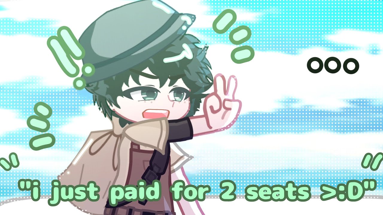 i just paid for 2 seats :D ️ ️ ️//rody&deku//mha//bnha//gl2 - YouTube