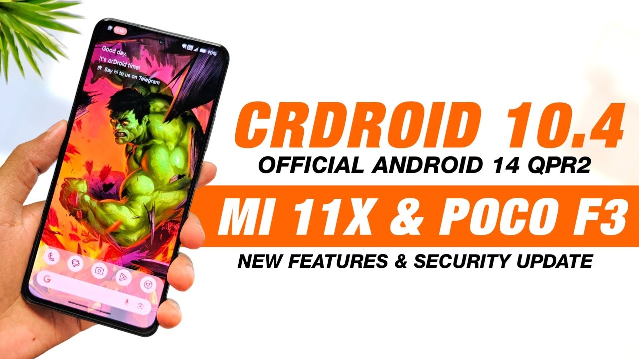 CrDroid 10 4 Official For Mi 11X POCO F3 Android 14 QPR2 New CrDroid 10 4 Official For Mi 11X POCO F3 Android 14 QPR2 New