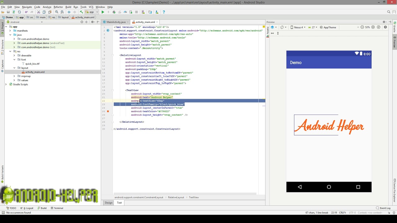 Set A Custom FONT For A TextView In Android Xml File YouTube set-a-custom-font-for-a-textview-in-android-xml-file-youtube