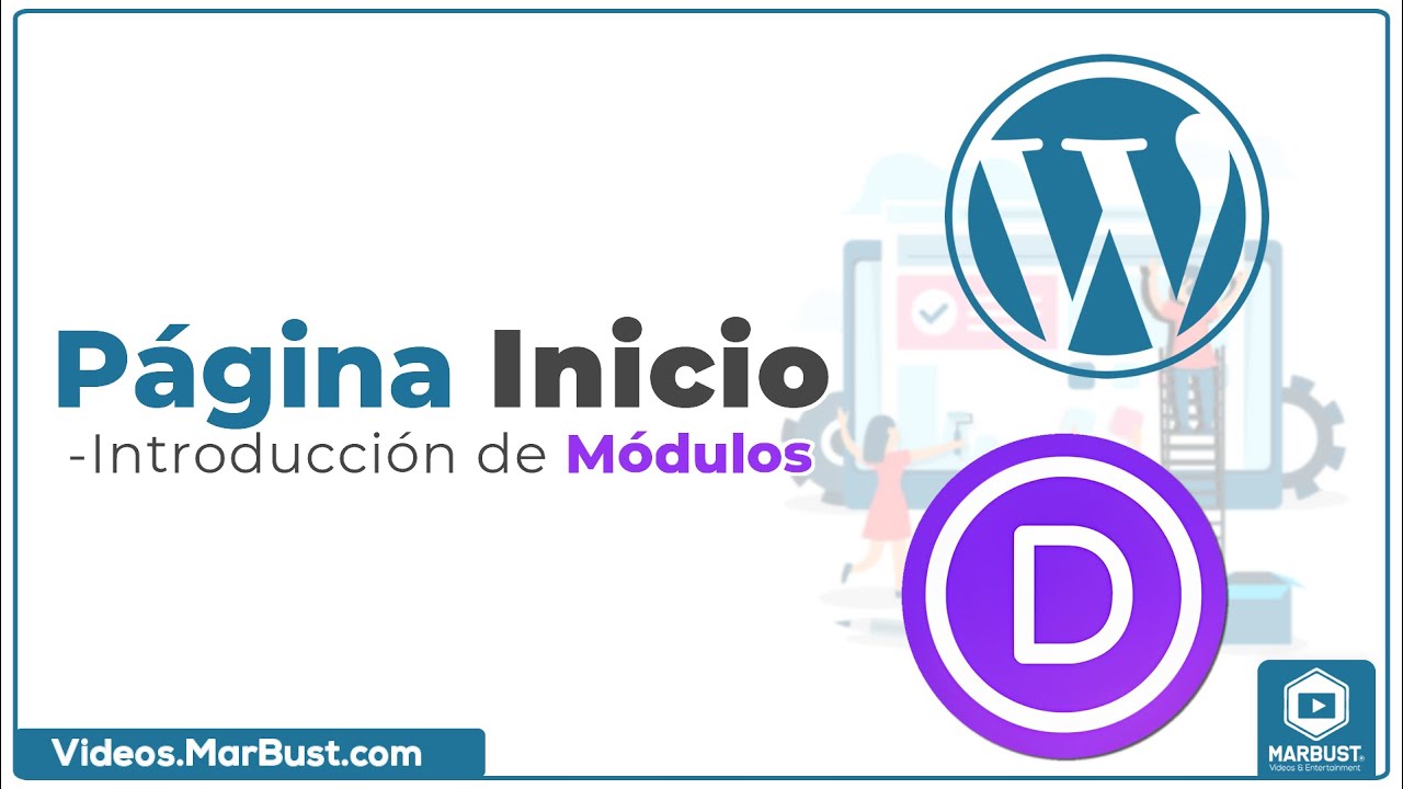 Página Inicio (Introducción de Módulos) | Tu Web Fácil con WordPress & Divi - YouTube