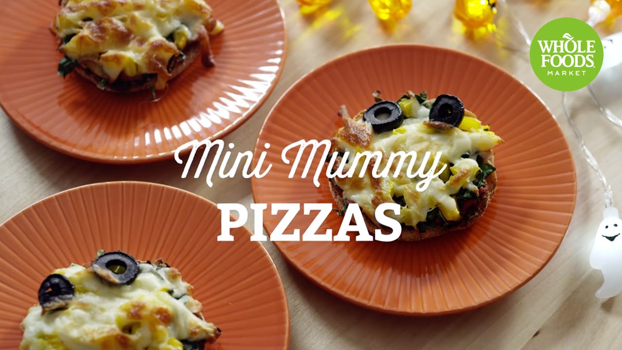 Halloween Recipe: Mini Mummy Pizzas | Freshly Made l Whole Foods Market ...