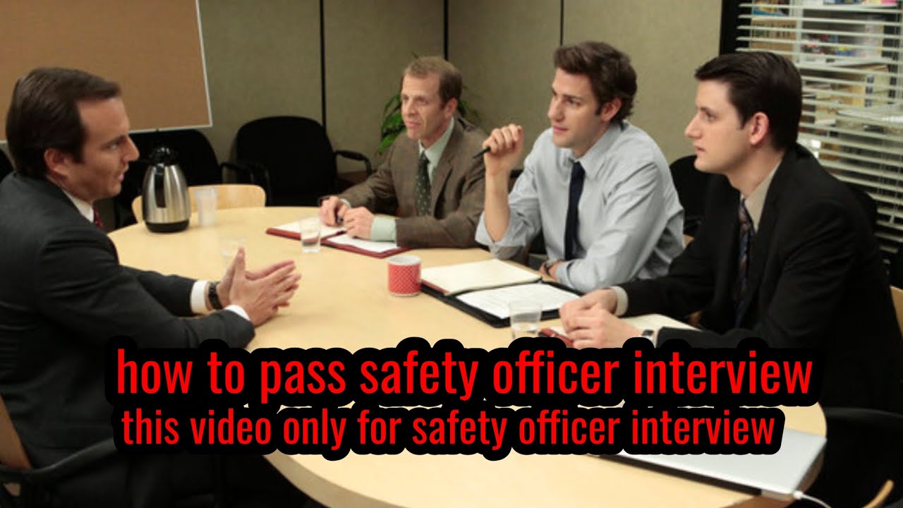 how to pass safety officer interview in out country - YouTube