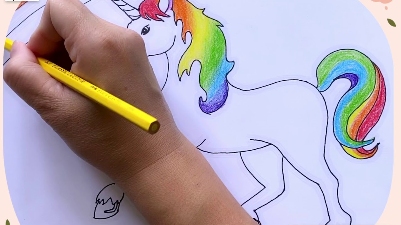 Easy Unicorn Drawing In Pencil