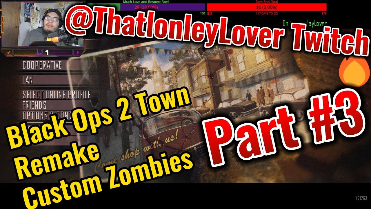 Custom Zombies Solo "Black Ops 2 Remake" Map Part #3 - YouTube