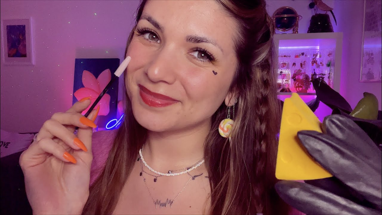 ASMR BEAUTY LAB 7 - Beauty Product Tests to Relax (Face Exam, Makeup ...