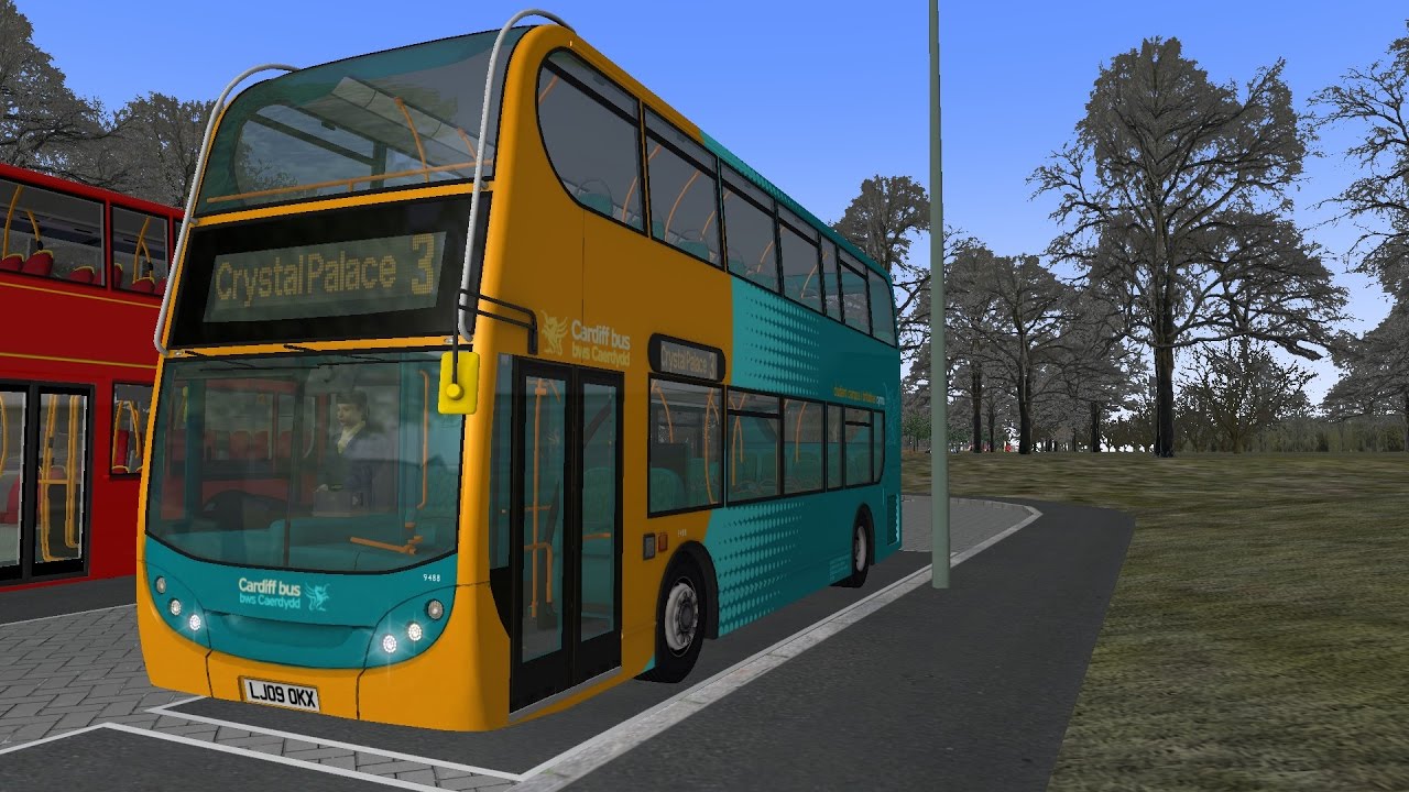 Let's Play OMSI 2: (London Citybus 400R Cardiff Bus) The South London ...