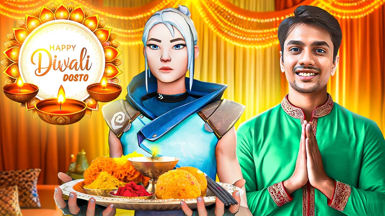 🔴 HAPPY DIWALI All You Champssssss🤣 | VALORANT LIVE INDIA👀 !love !dc ...