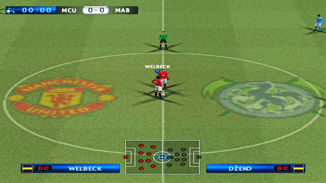 Manchester United VS Man Blue - Pro Evolution Soccer 2012 PES (2K60FPS ...
