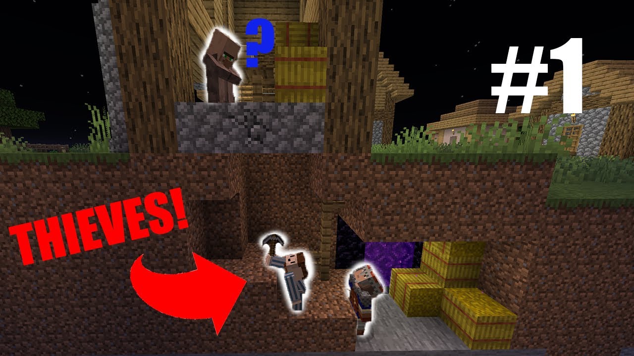 We abused the same Village over and over again... | Minecraft ...