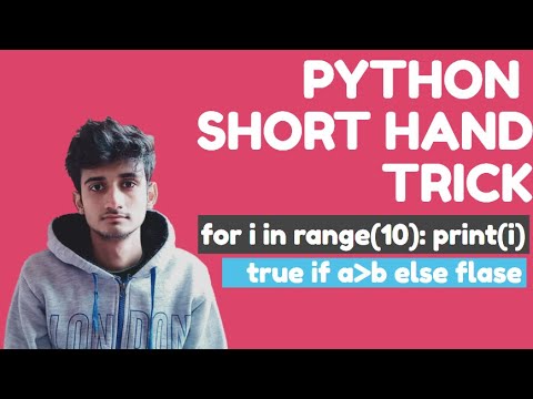 PYTHON SHORT HAND TRICK | PYTHON TUTORIAL PART #15 | PULKIT.PY - YouTube