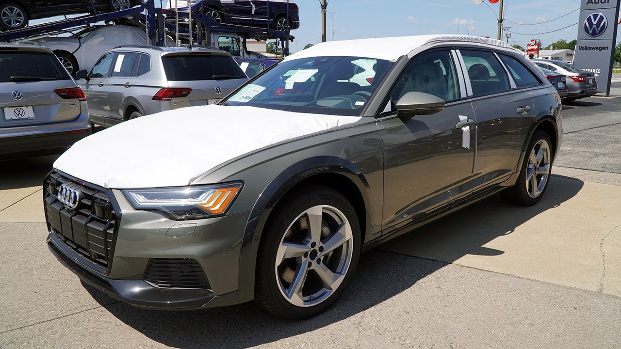 UNPACKING 2023 Audi A6 Allroad Chronos Gray | With Angel - YouTube