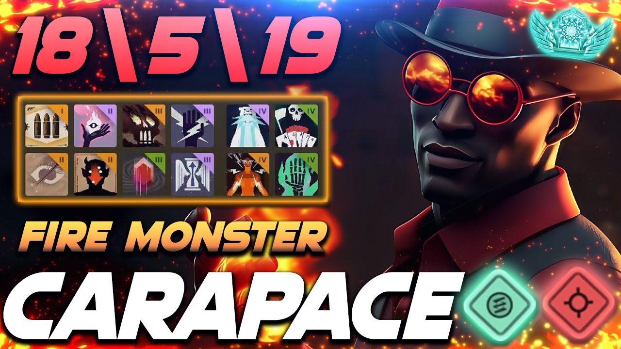 Carapace Infernus Fire Monster 18\5\19 - Deadlock Pro Gameplay [Watch ...