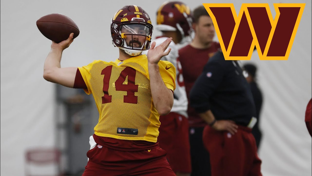Washington Commanders Practice at Fedex Field Day 10 | Sam Howell’s ...