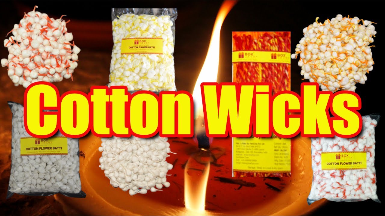 Cotton Wicks for pooja | Batti for pooja | Rui Batti | Jyot Batti ...