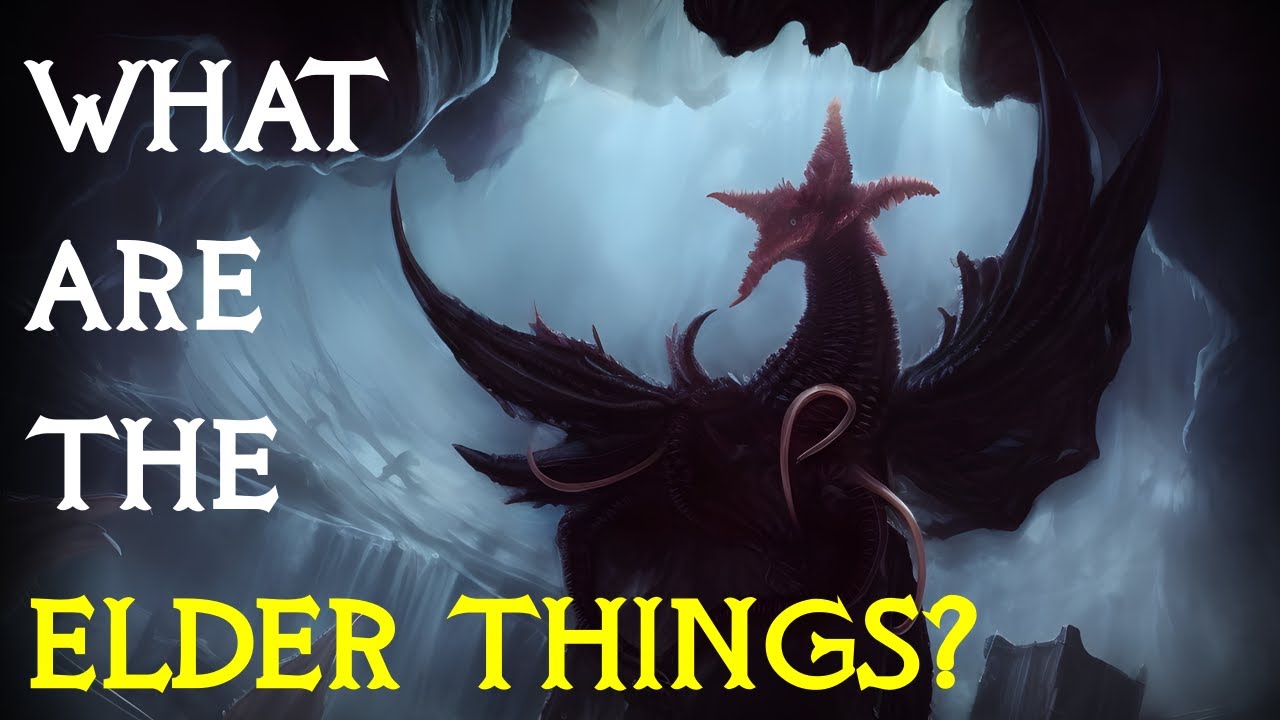 What Are The Elder Things? | Lovecraft Lore - YouTube