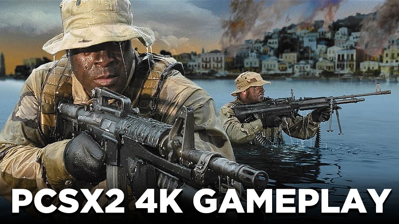 SOCOM II US Navy Seals 4K UHD GAMEPLAY PCSX2 PS2 EMULATOR - YouTube