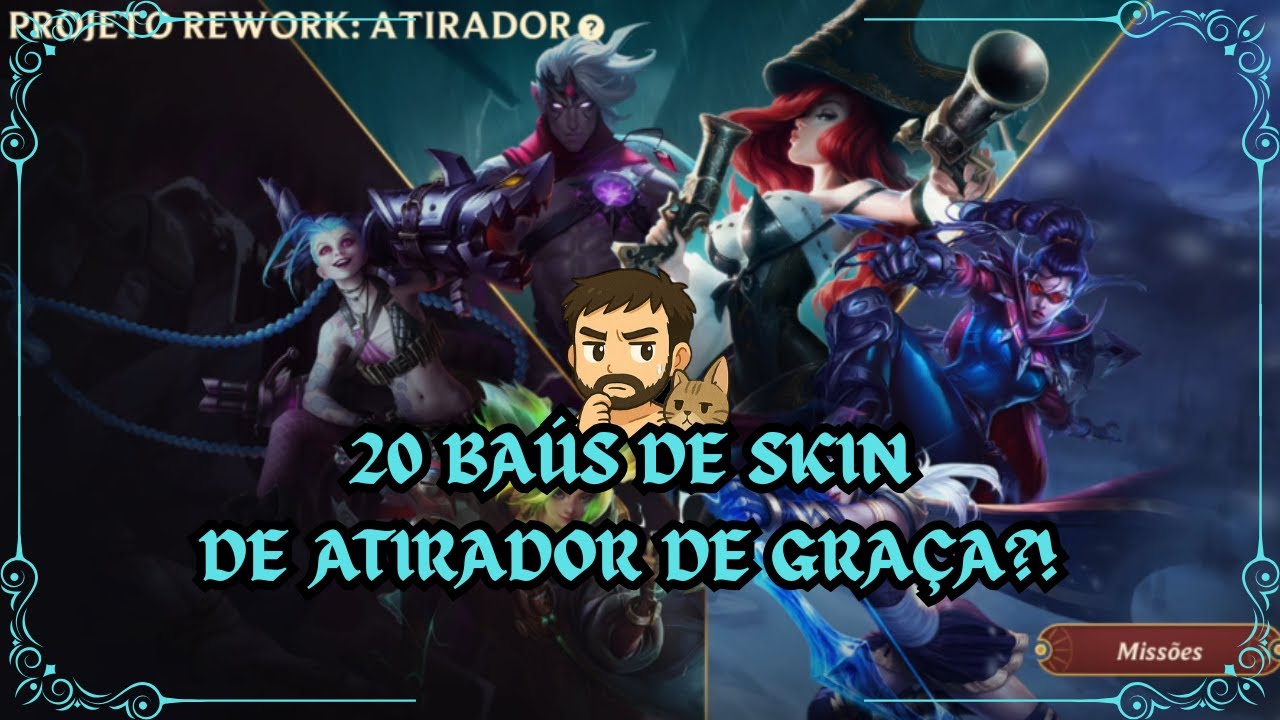 Evento do Rework dos ADC no Wild Rift Dá até 20 Baús de Skins Grátis ...