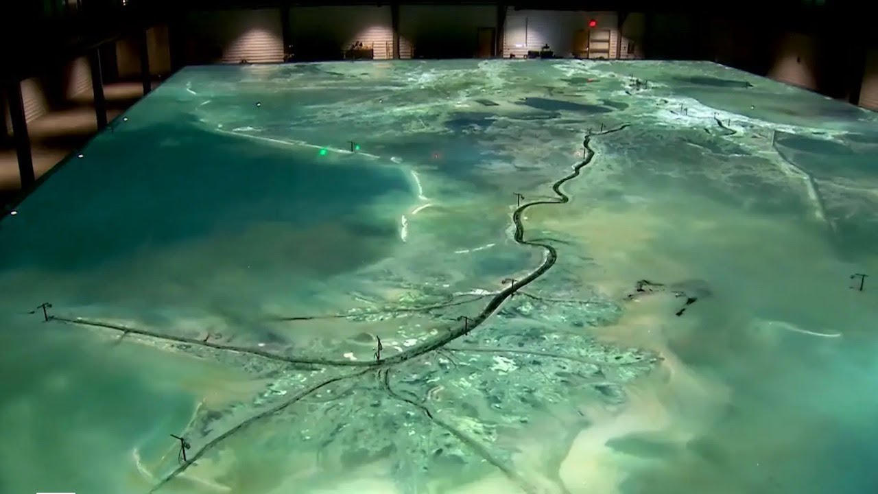 Mighty Mississippi Electronic Field Trip The LSU River Model - YouTube